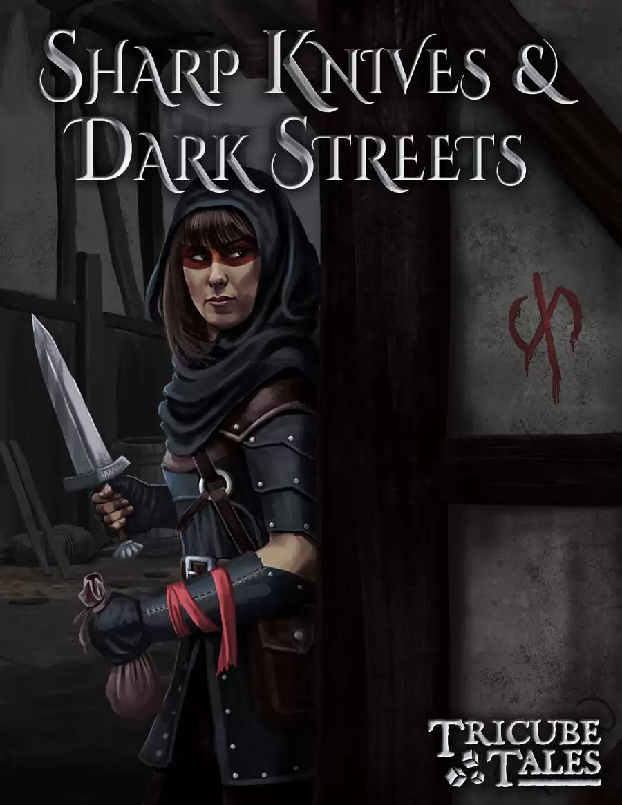 Sharp Knives & Dark Streets: Character Cards (Tricube Tales printed ...