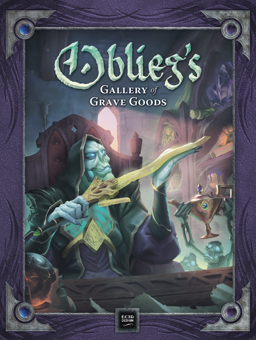 Oblieg's Gallery of Grave Goods - EC3D | DriveThruRPG
