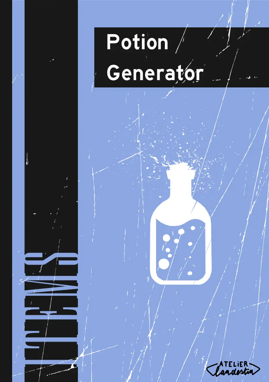 Potion Generator - Atelier Clandestin | Items | DriveThruRPG