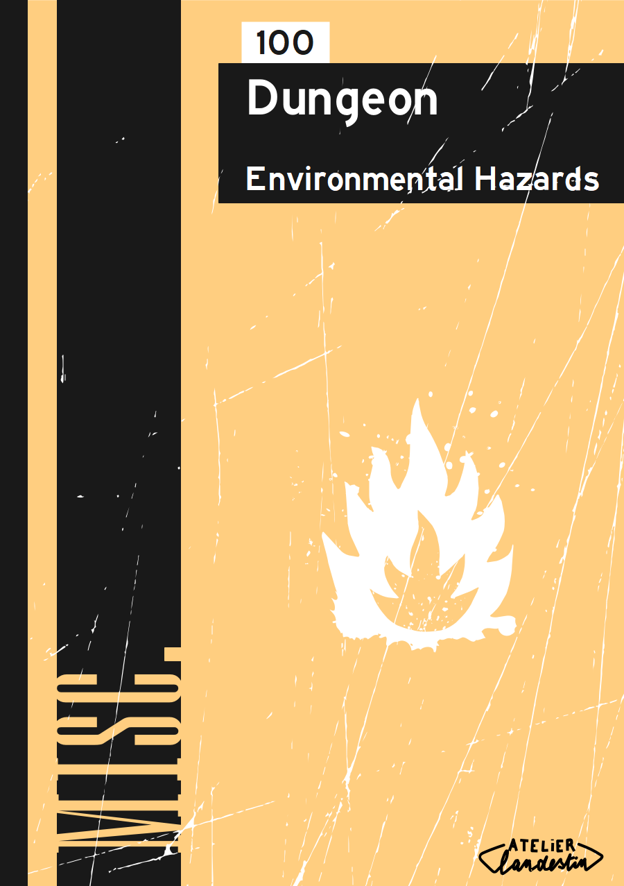 100 Dungeon Environmental Hazards - Atelier Clandestin | Misc ...