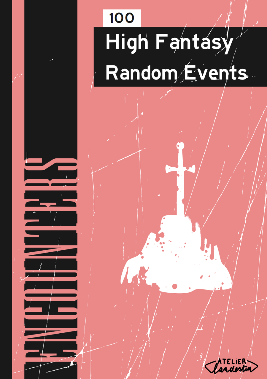 50 High Fantasy Random Events - Atelier Clandestin | DriveThruRPG