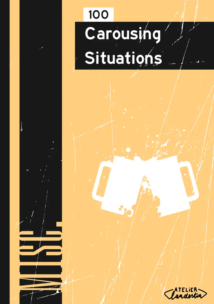 100 Carousing Situations - Atelier Clandestin | Misc. | DriveThruRPG