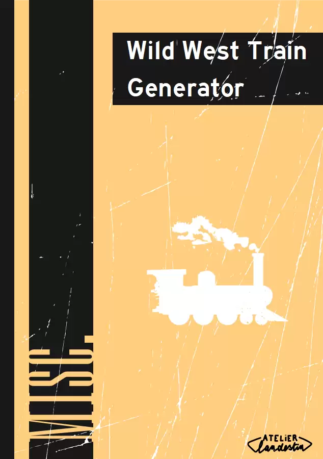 Wild West Train Generator - Atelier Clandestin | Misc. | DriveThruRPG