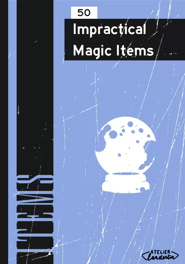 50 Impractical Magic Items - Atelier Clandestin | Items | DriveThruRPG