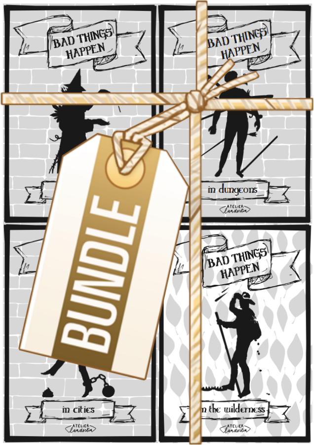 Bundle of Bad Things [BUNDLE] - Atelier Clandestin | DriveThruRPG