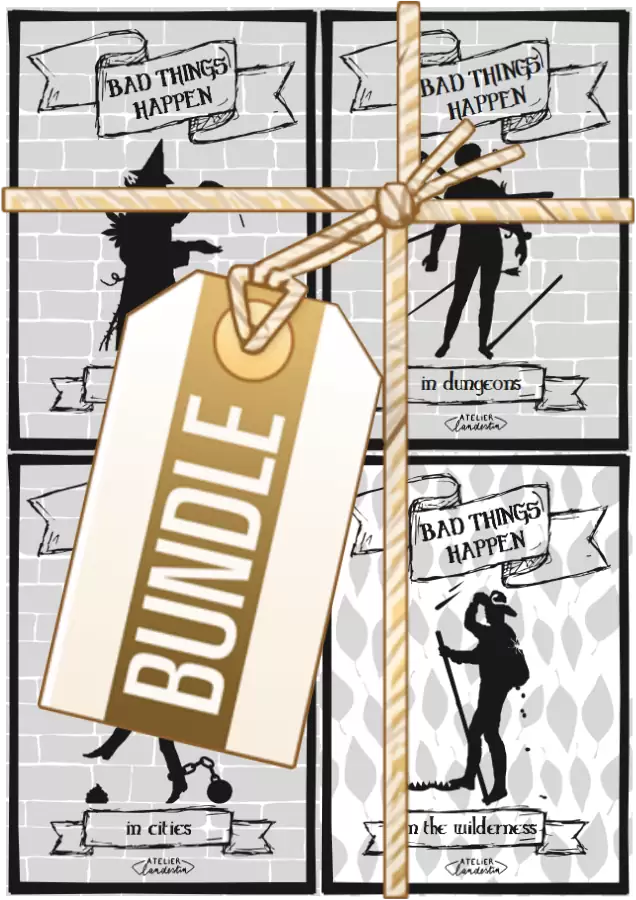 Bundle of Bad Things [BUNDLE] - Atelier Clandestin | DriveThruRPG