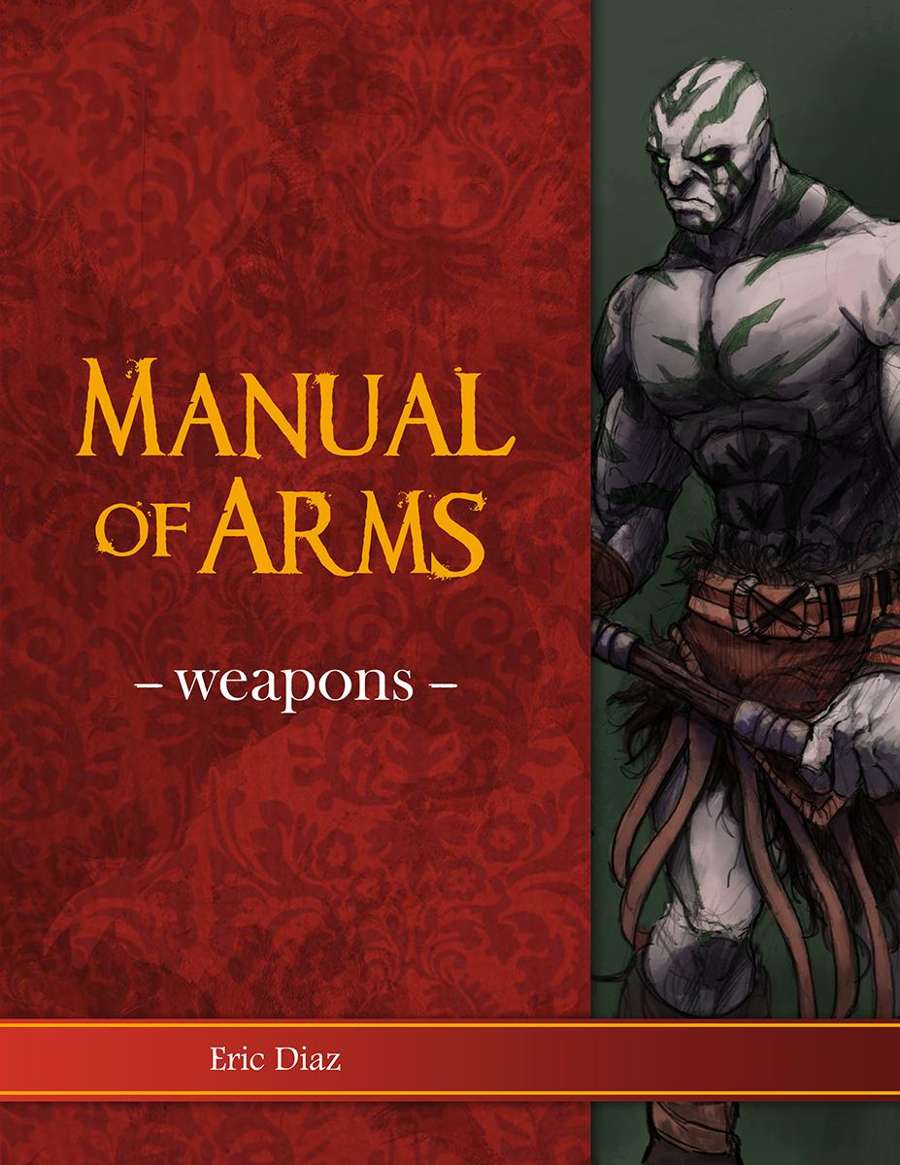 5e Manual of Arms: Weapons - Chaos Factory Books | DriveThruRPG