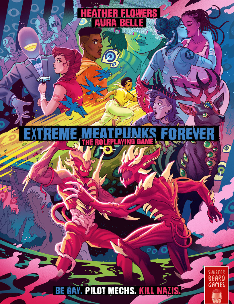 Extreme Meatpunks Forever: The Roleplaying Game - Sinister Beard Games ...
