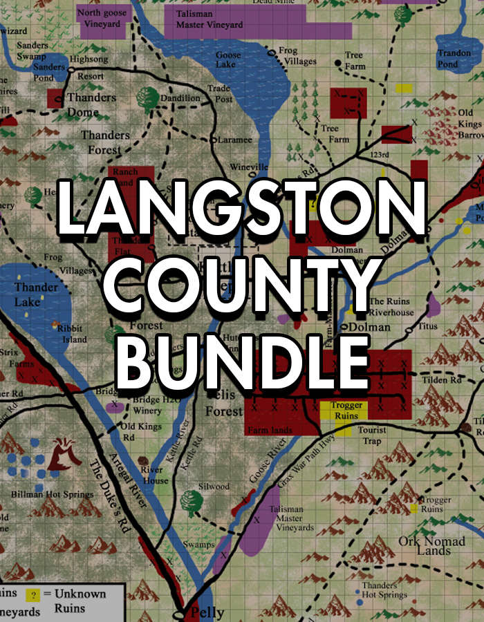 Langston County [BUNDLE] - Saga the Game | Campaigns & Adventures ...