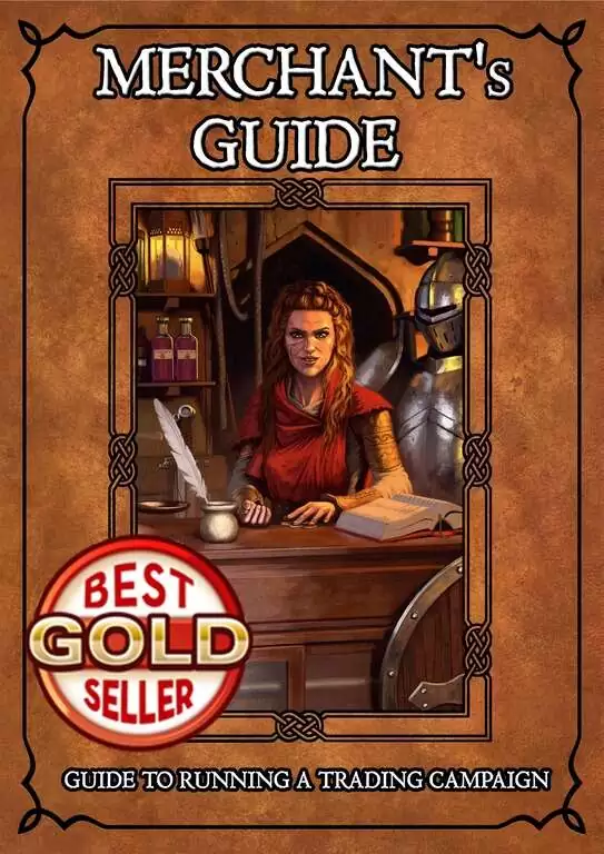 MERCHANT's GUIDE - ANGRY GOLEM GAMES | DnD5e | DriveThruRPG