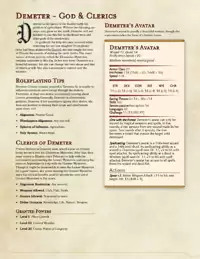 CRONUS DND 5e - God, Clergy & Avatar - ANGRY GOLEM GAMES | DnD5e ...