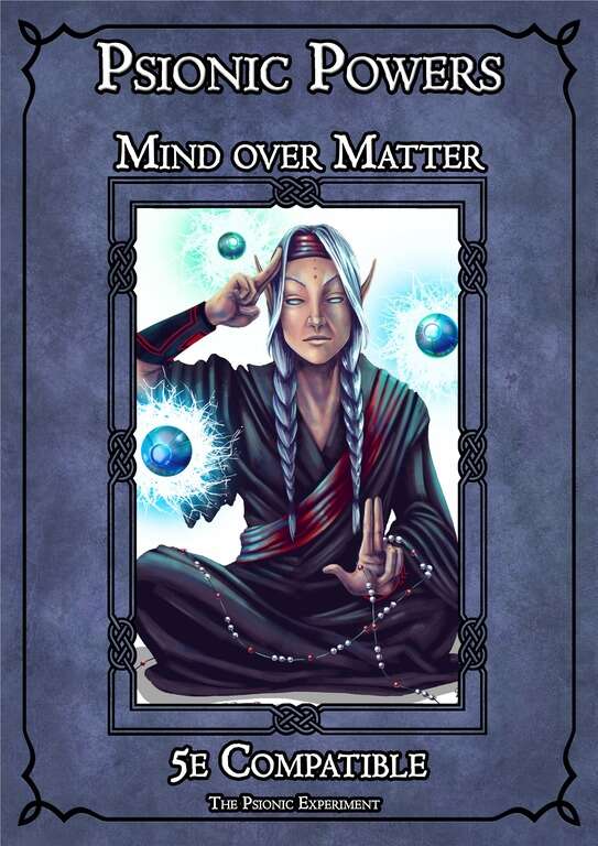 Psionic Powers - The Psionic Experiment - 5e compatible - ANGRY GOLEM ...