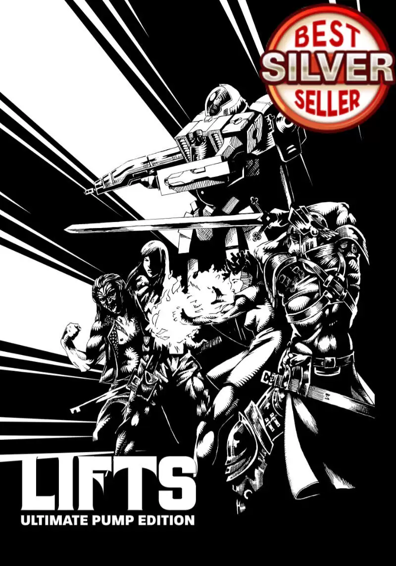 LIFTS: Ultimate Pump Edition - Korvidae Games | LIFTS: The RPG for Your Muscles | DriveThruRPG