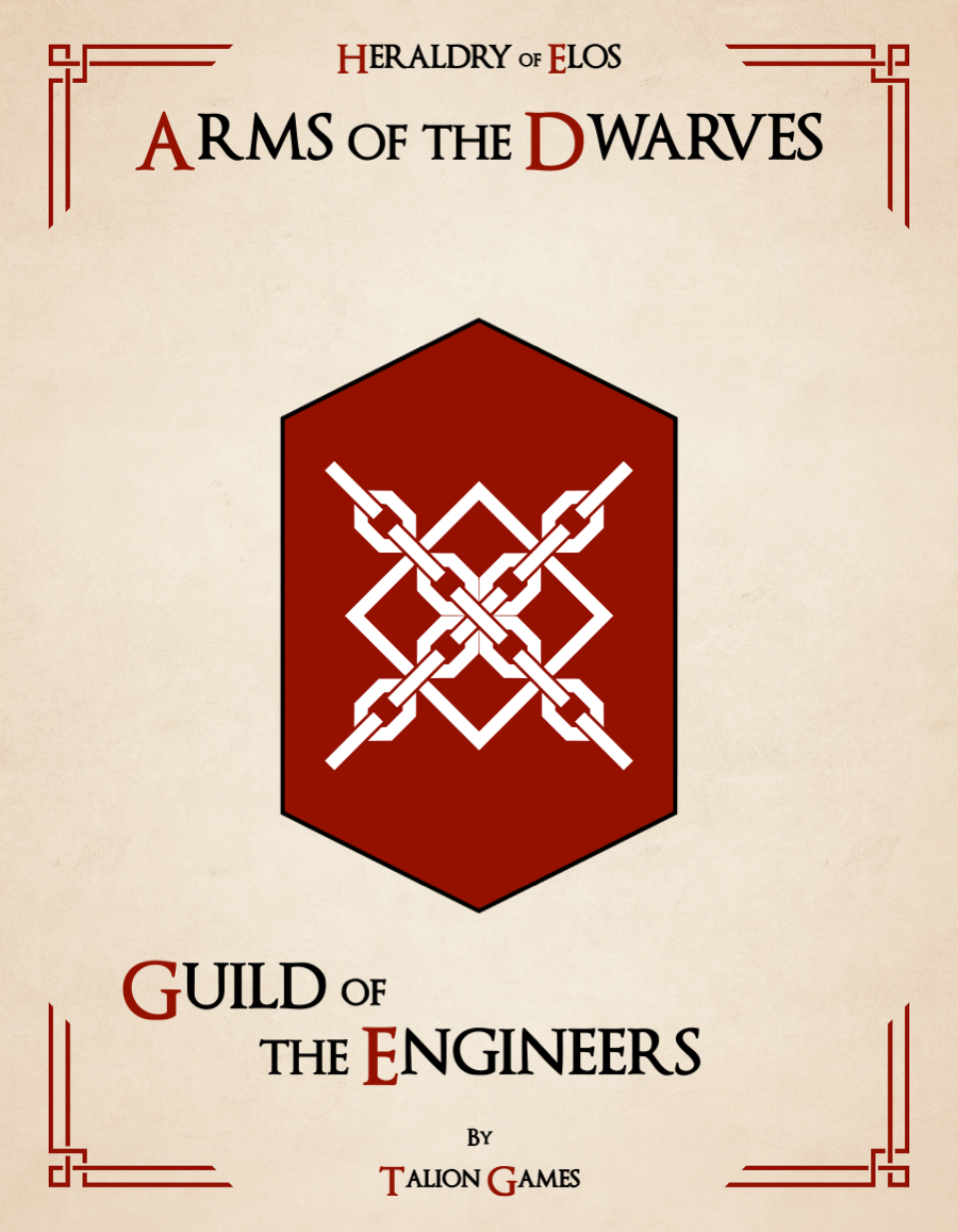 Guild of the Engineers - Talion Games | Heraldry of Elos | Heraldry of ...