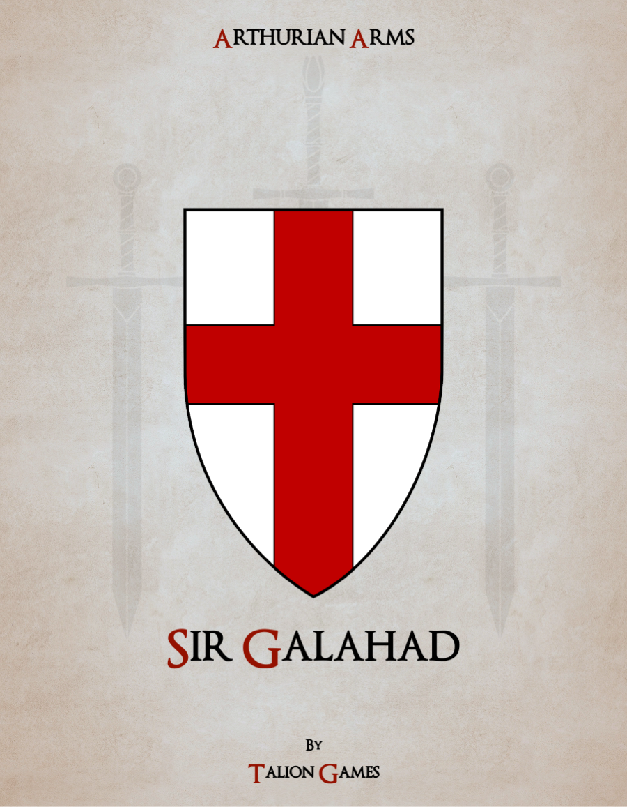 Arms of Sir Galahad - Talion Games | Arthurian Arms | DriveThruRPG