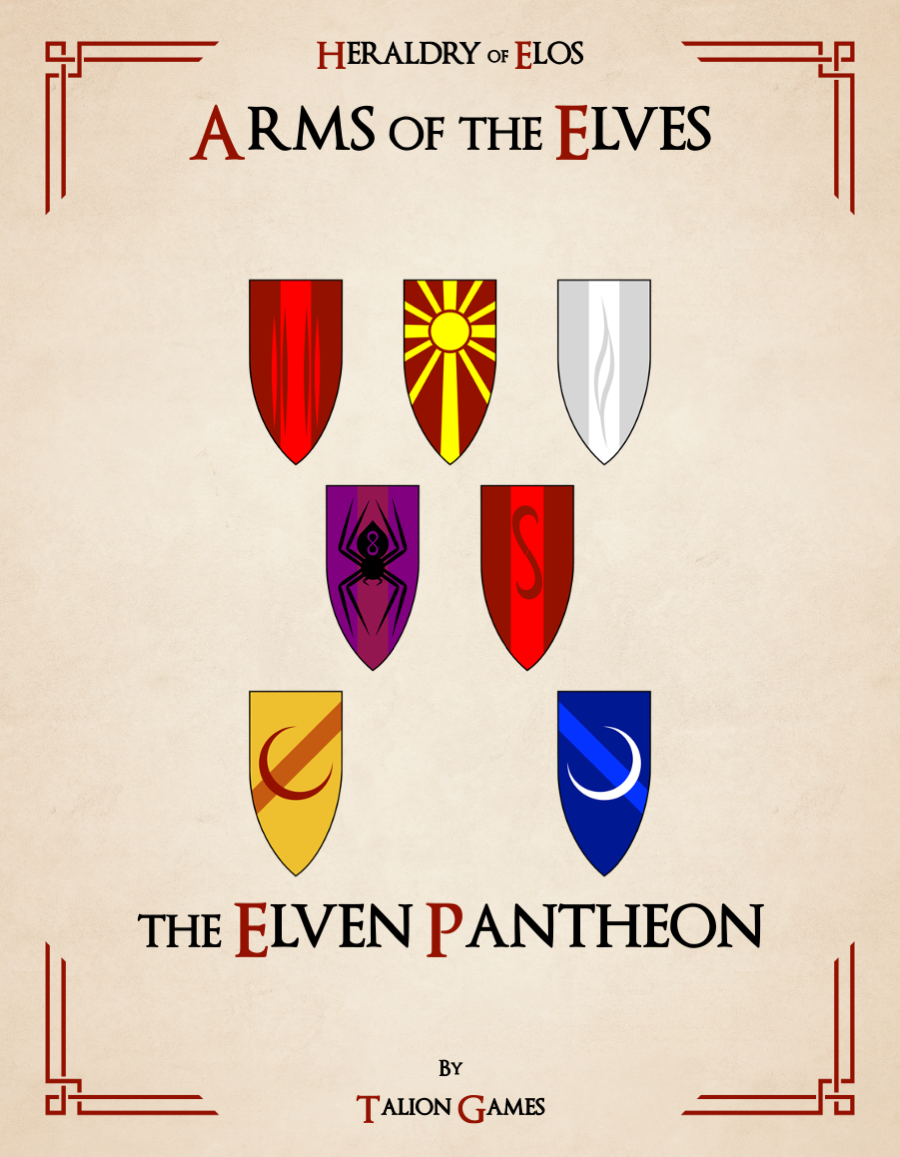 The Elven Pantheon [BUNDLE] - Talion Games | Heraldry of Elos ...