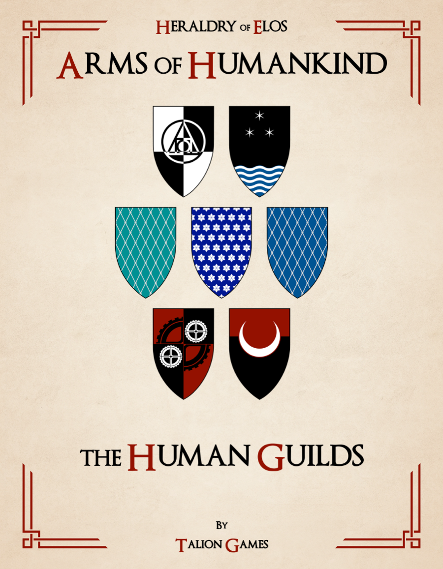 The Human Guilds [BUNDLE] - Talion Games | Heraldry of Elos | Heraldry ...