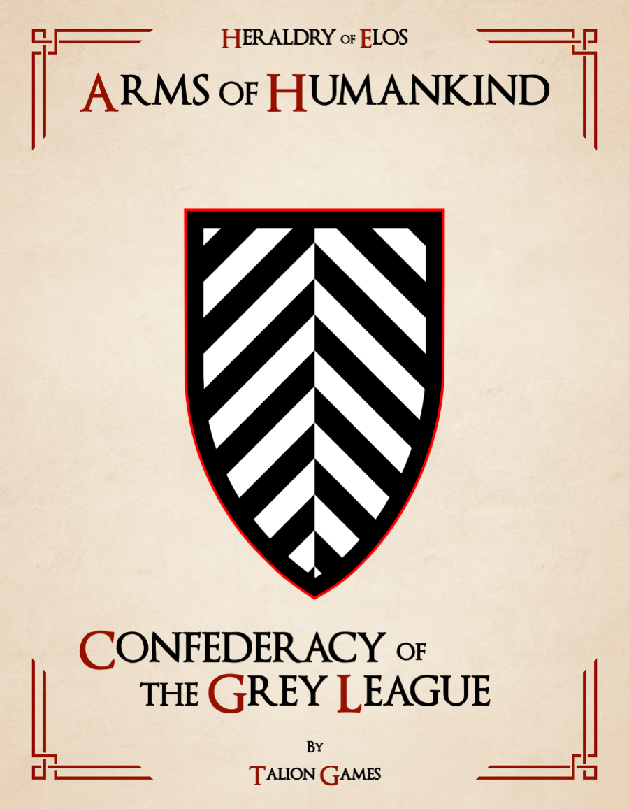 Confederacy of the Grey League - Talion Games | Heraldry of Elos ...