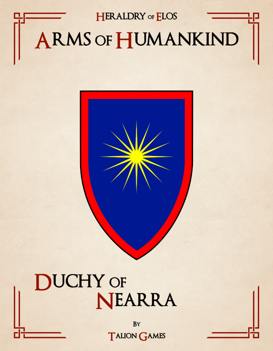 Duchy of Nearra - Talion Games | Heraldry of Elos | Heraldry of Elos ...