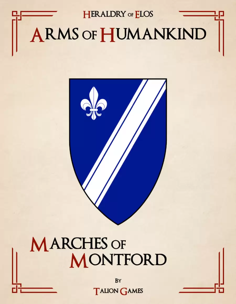 Marches of Montford - Talion Games | Heraldry of Elos | Heraldry of ...