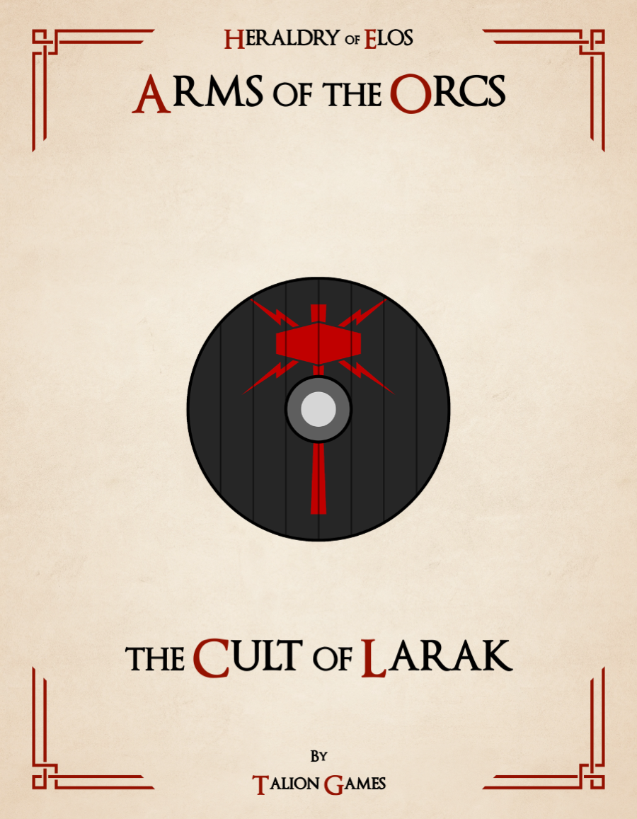 The Cult of Larak - Talion Games | Heraldry of Elos | Heraldry of Elos ...