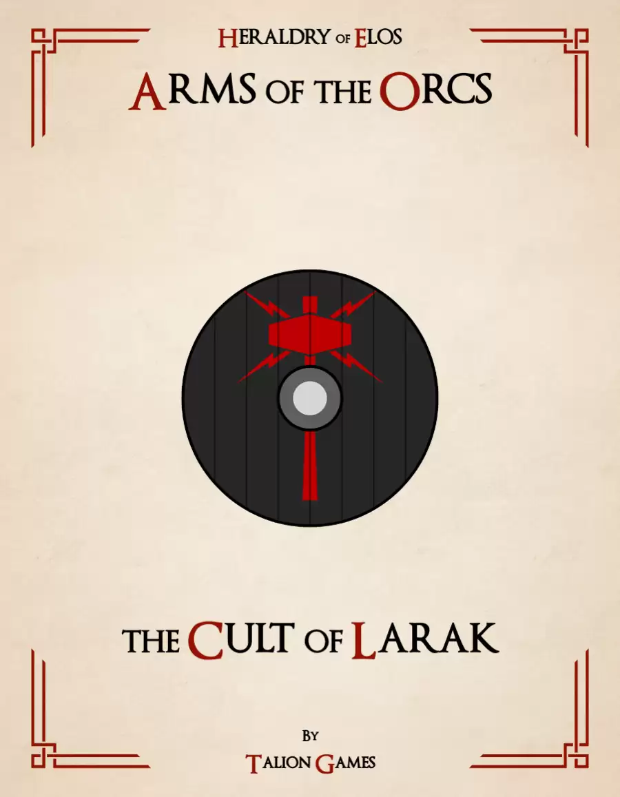 The Cult of Larak - Talion Games | Heraldry of Elos | Heraldry of Elos ...