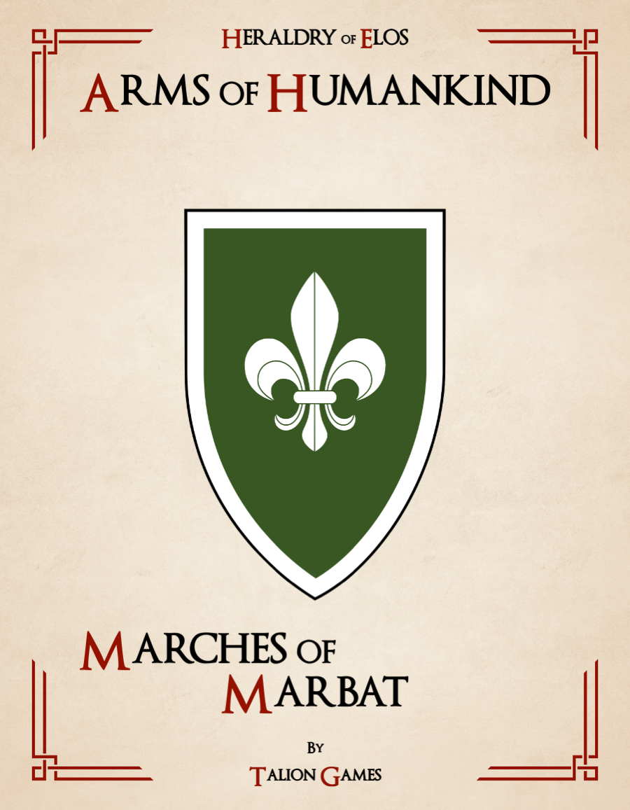 Marches of Marbat - Talion Games | Heraldry of Elos | Heraldry of Elos ...