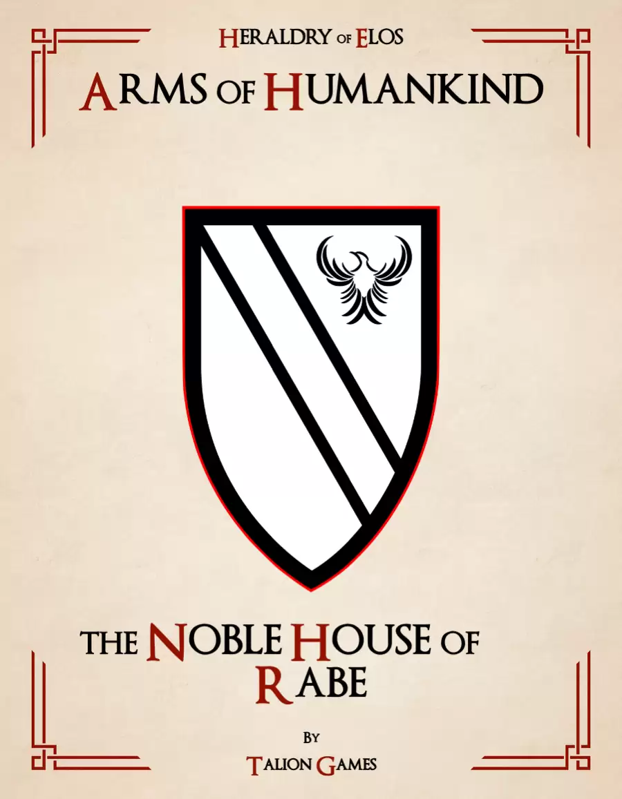 The Noble House of Rabe - Talion Games | Heraldry of Elos | Heraldry of ...
