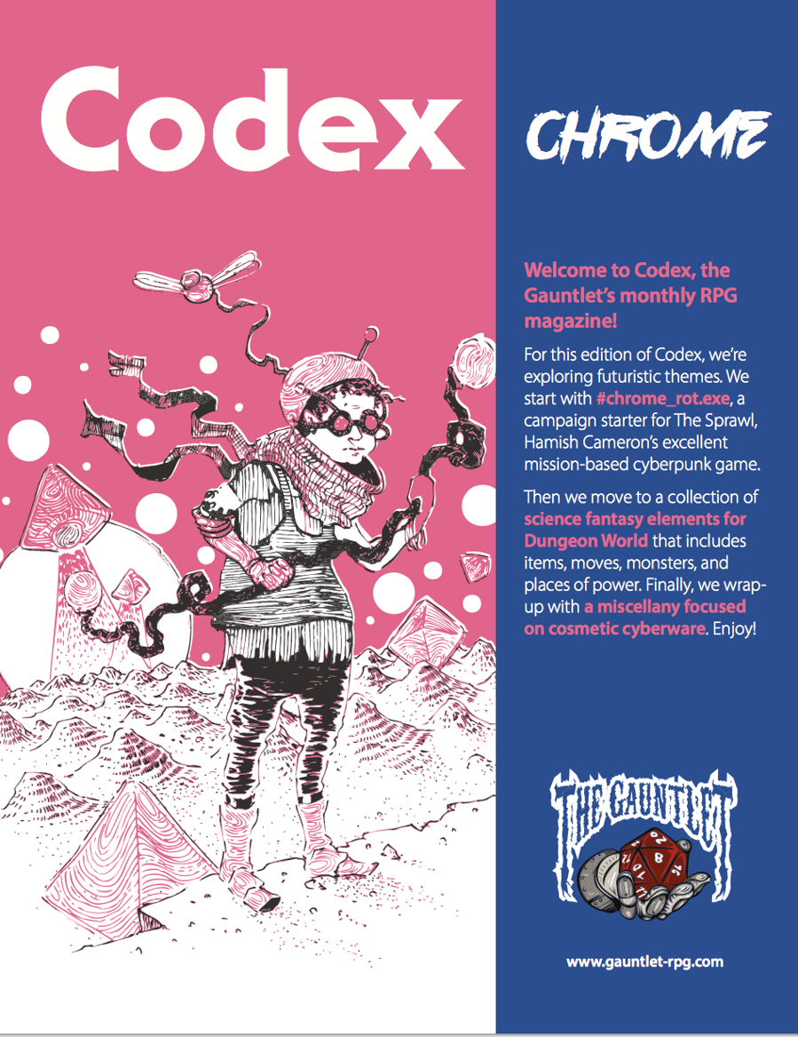 Codex - Chrome (Oct 2016) - The Gauntlet | DriveThruRPG