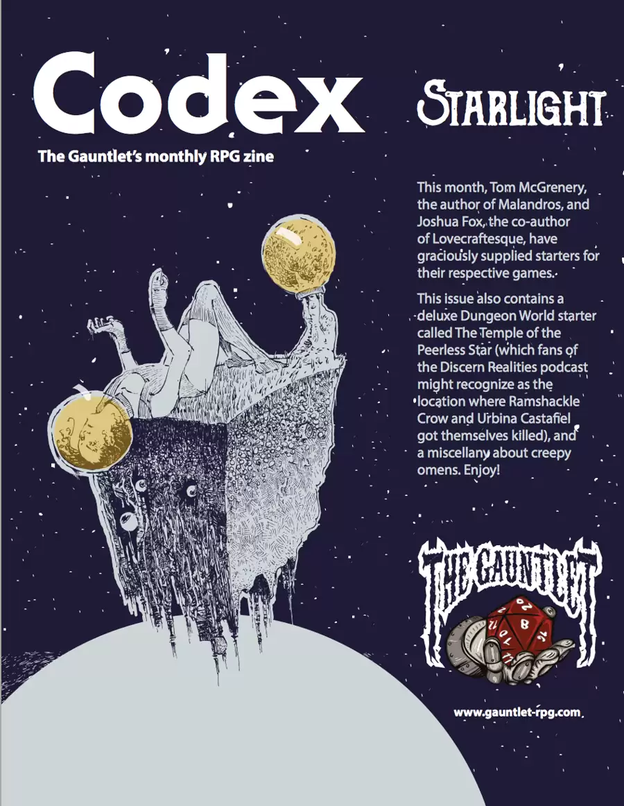 Codex - Starlight (Dec 2016) - The Gauntlet | DriveThruRPG
