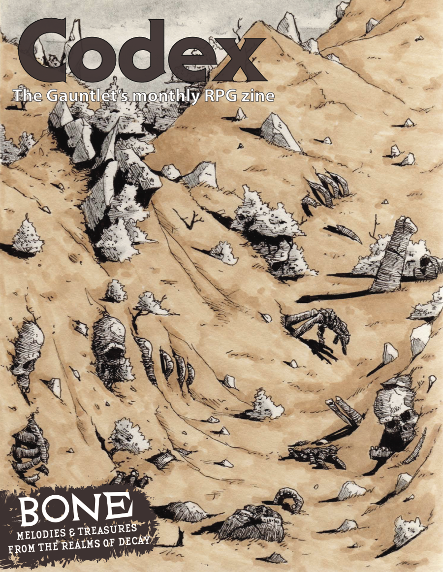 Codex - Bone (Feb. 2019) - The Gauntlet | DriveThruRPG