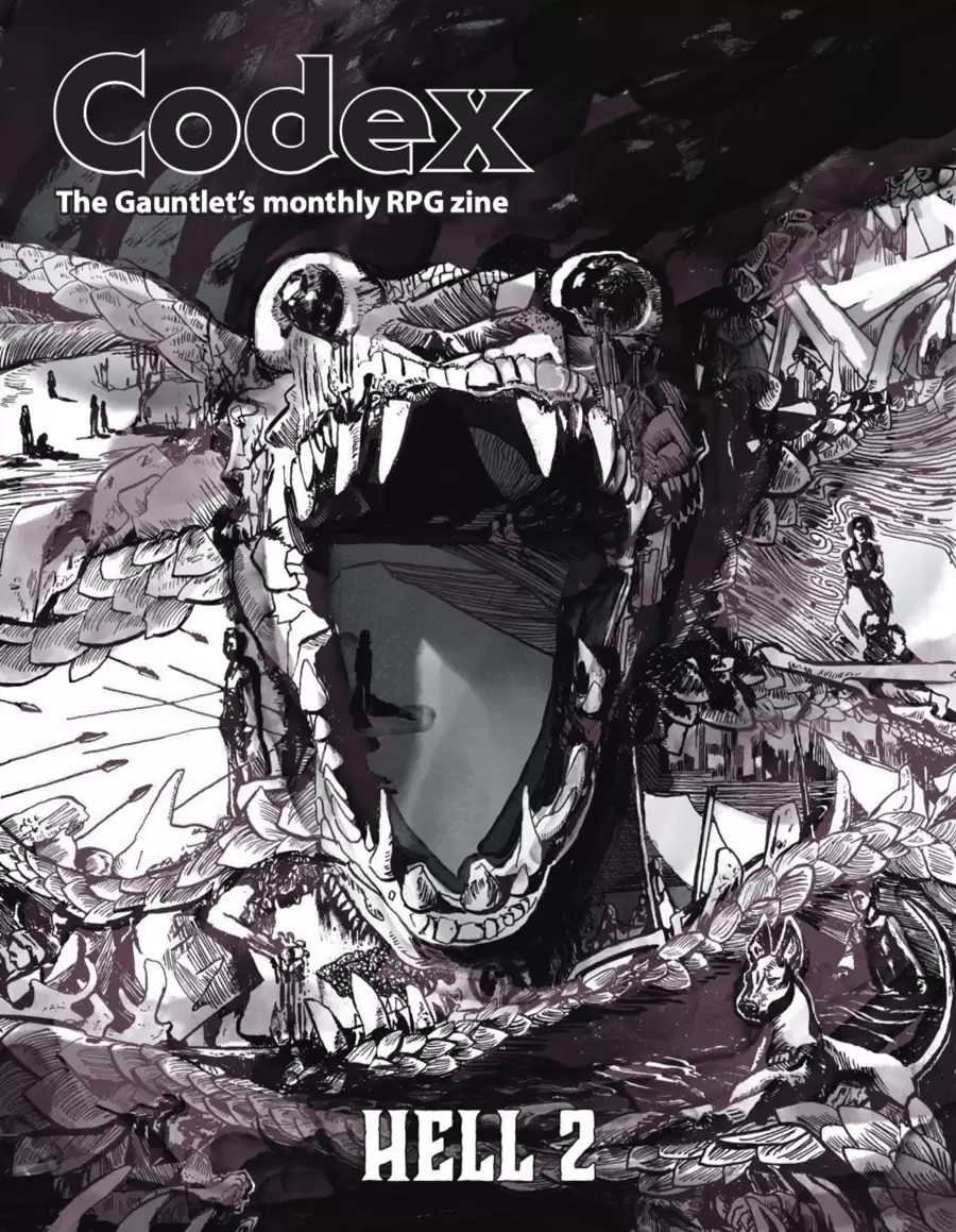 Codex - Hell 2 (Issue #40) - The Gauntlet | DriveThruRPG