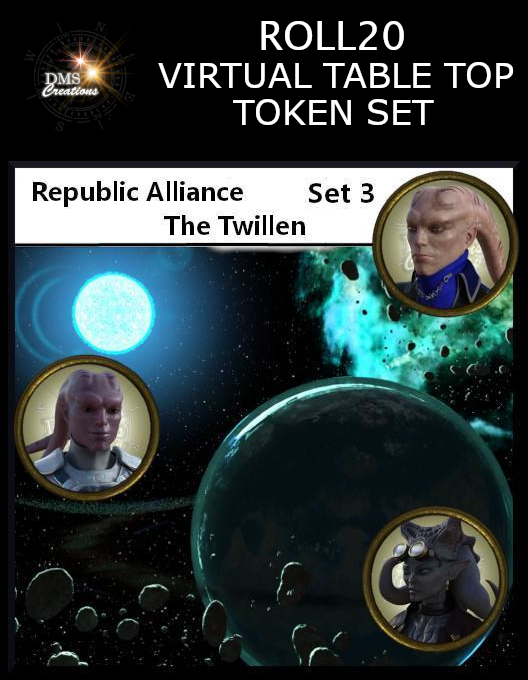 Republic Alliance: Set 3 The Twillen - DMS Creations | DriveThruRPG