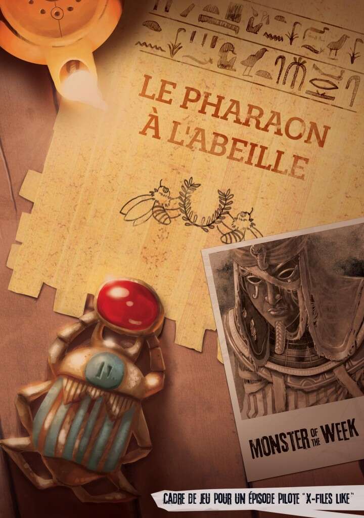 Monster of the Week - Le pharaon à l'abeille - Deadcrows Studio ...