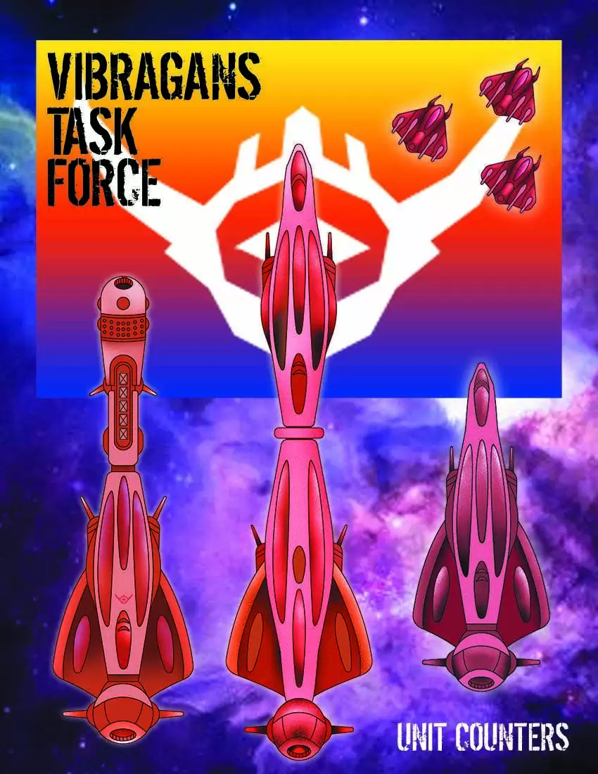VIBRAGANS TASK FORCE - IliadaGameStudio | SPACESHIP COUNTERS | DriveThruRPG