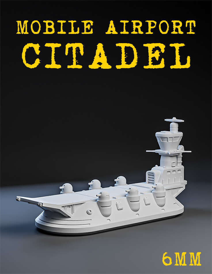 MOBILE AIRPORT CITADEL - IliadaGameStudio | STLs | DriveThruRPG