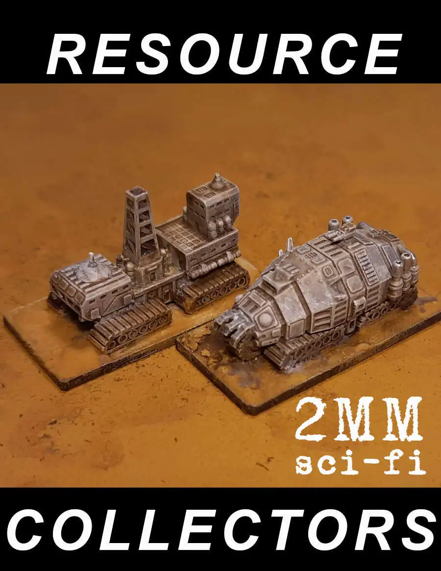 RESOURCE VEHICLES - IliadaGameStudio | STLs | DriveThruRPG