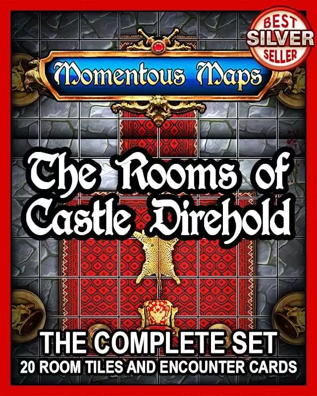 Momentous Maps: The Rooms of Castle Direhold - Momentous Maps ...