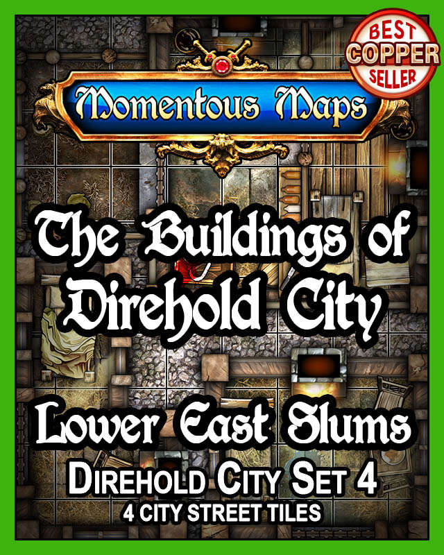 The Buildings of Direhold City: Lower East Slums - Momentous Maps ...