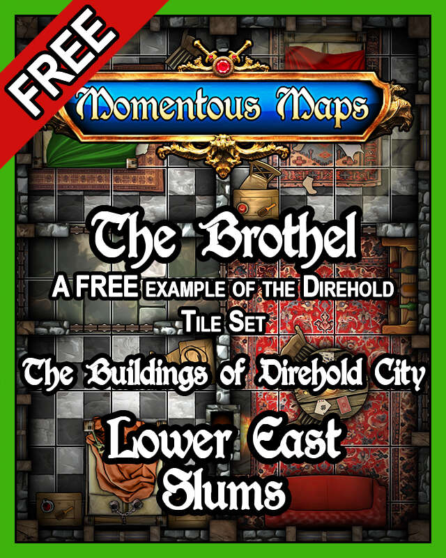 A FREE Building of Direhold City: The Brothel - Momentous Maps ...