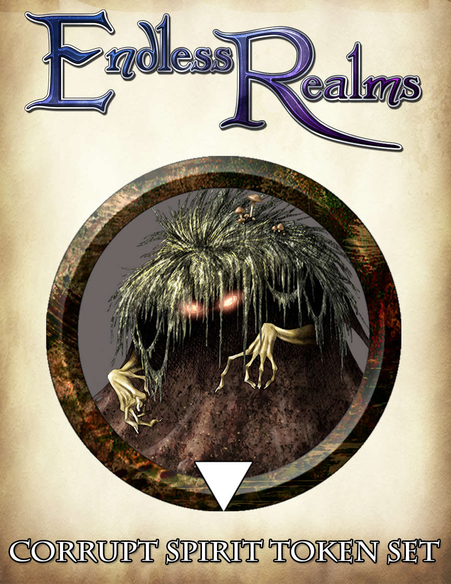 Endless Realms: Corrupt Spirit Tokens - Lunar Games Inc | DriveThruRPG
