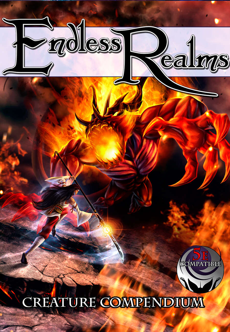 Endless Realms: Creature Compendium (5E) - Lunar Games Inc | DriveThruRPG