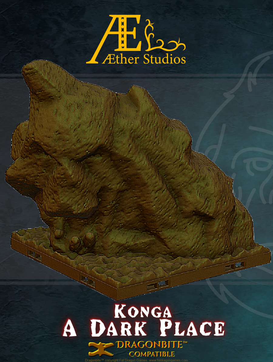 AEKNGA03 - Konga Dark Place - Aether Studios | DriveThruRPG