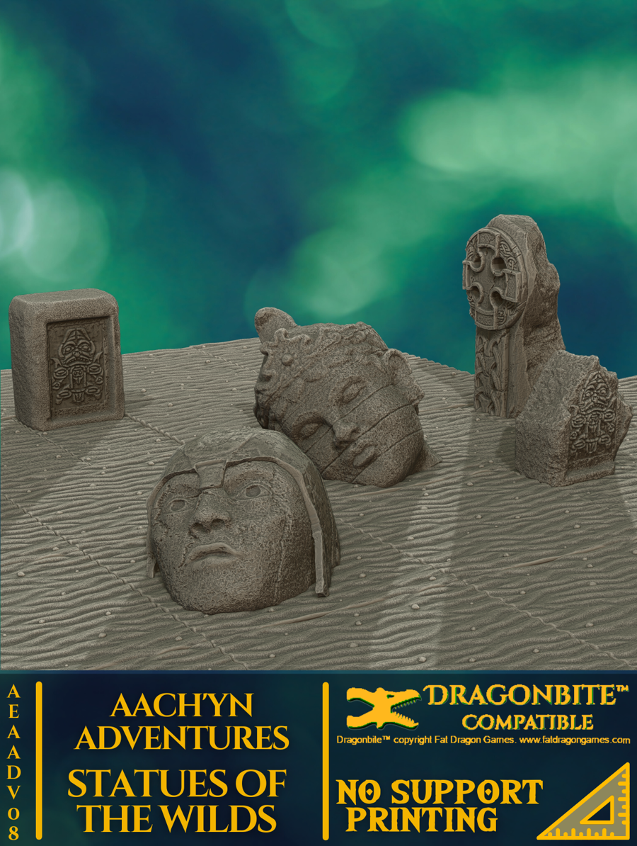 AEAADV08 - Statues of the wild - Aether Studios | World of Aach'yn ...