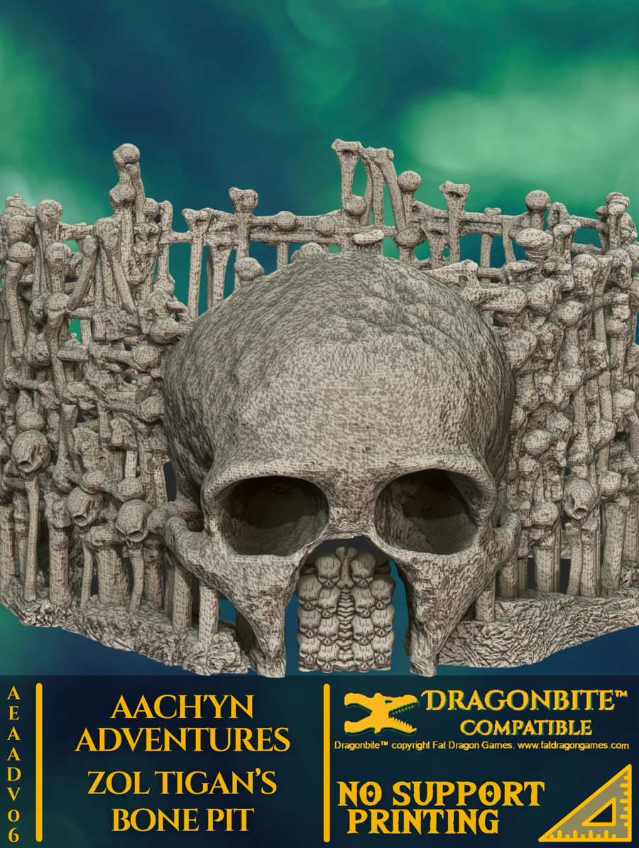 AEAADV06 - The Bonepit of Zol'Tigan - Aether Studios | World of Aach'yn | DriveThruRPG