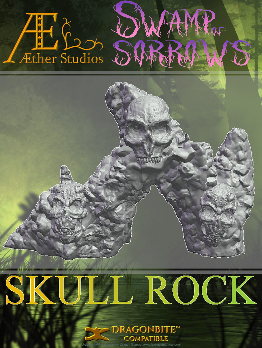 KS1SOS29 - Skull Rock - Aether Studios | Swamp of Sorrows | DriveThruRPG