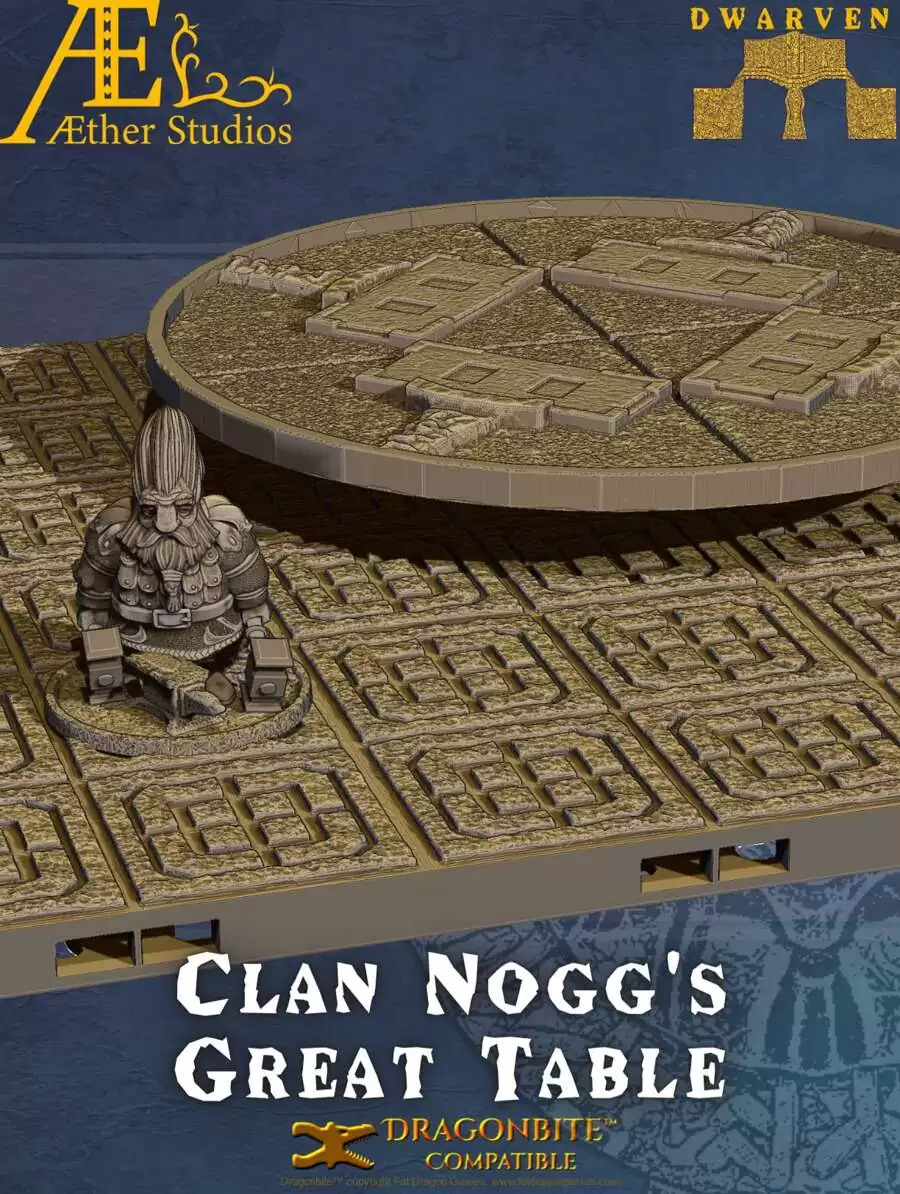 AEDWRF11 - Clan Nogg's Great Table - Aether Studios | Dwarven ...
