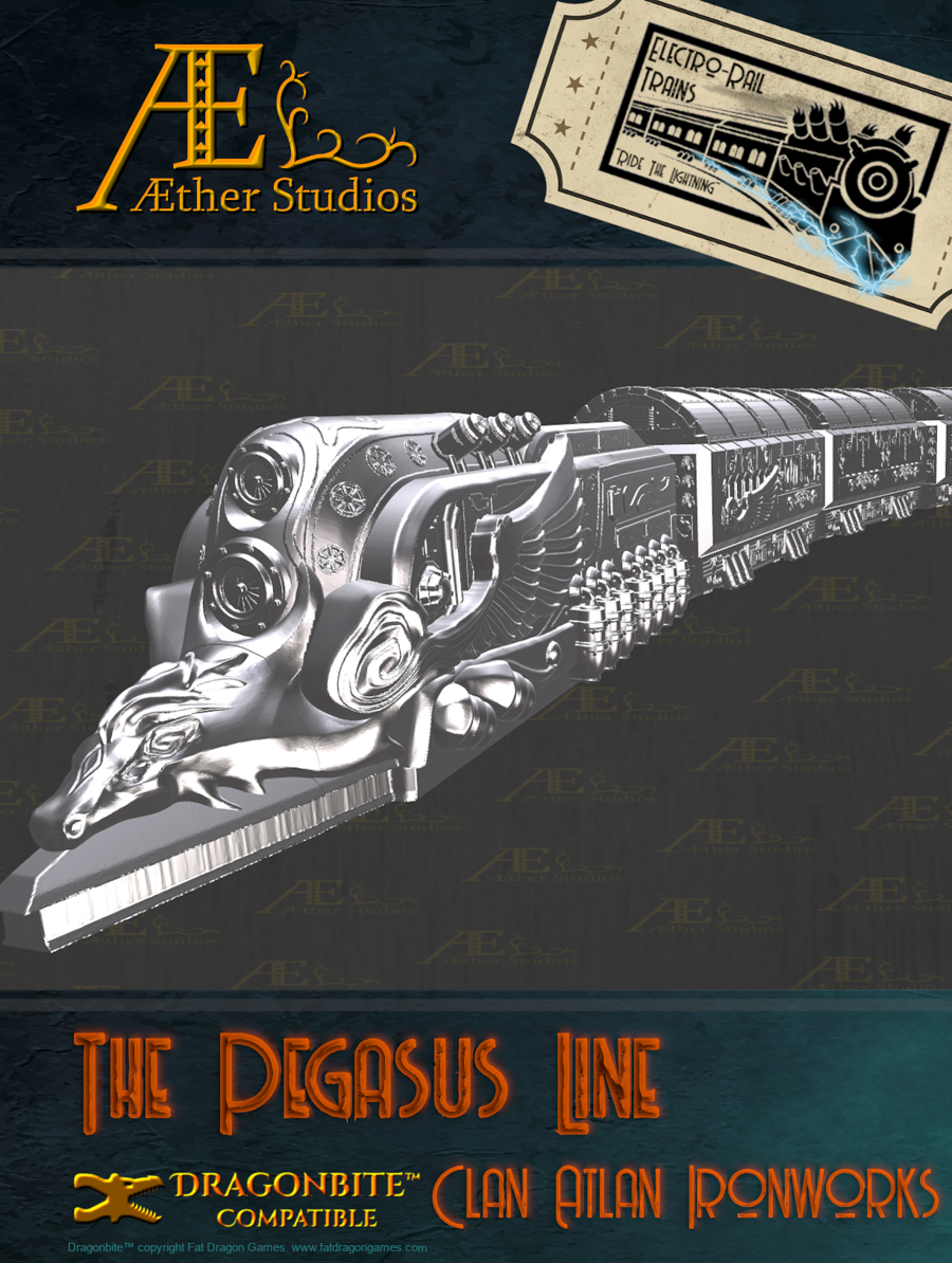 Electro Rail Trains - The Pegasus Line - Aether Studios | Electro-Rail ...
