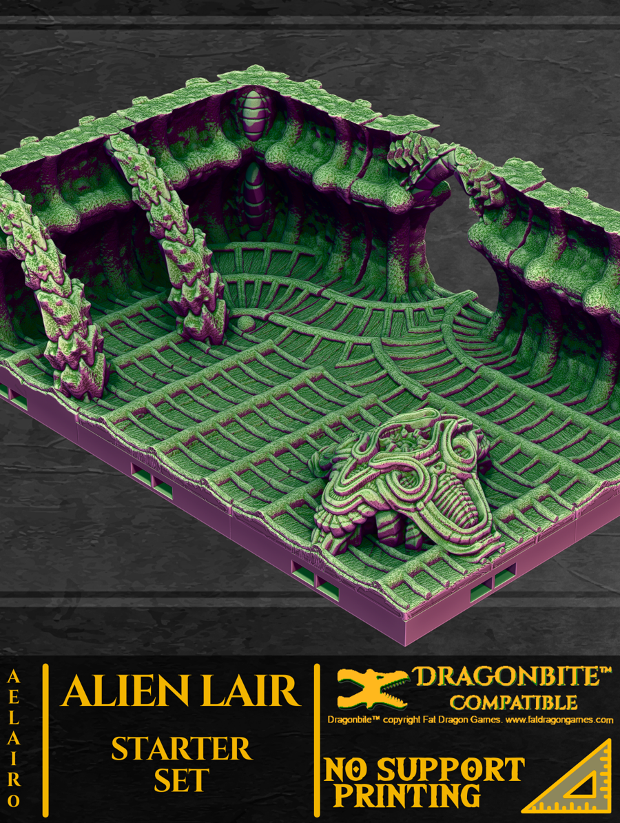 AELAIR0 - Alien Lair Starter Set - Aether Studios | Sci-fi | DriveThruRPG