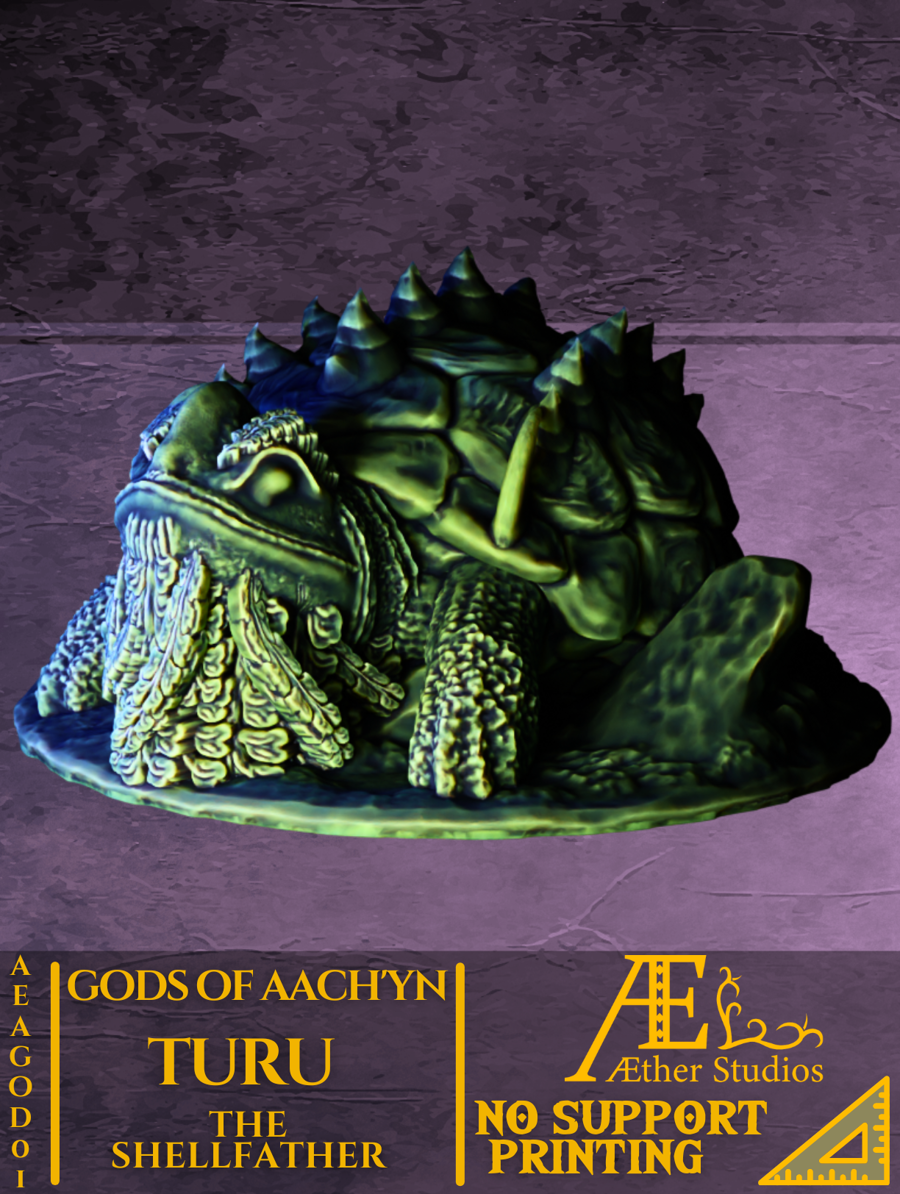 AEGODS01 - Turu - Aether Studios | World of Aach'yn | DriveThruRPG